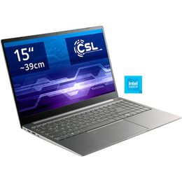 CSL Notebook &raquo;R'Evolve C15 v3&laquo; 39,6 cm / 15,6 &prime;&prime; Intel N-Reihe UHD Graphics 500 GB SSD silber Windows 11 Pro, 64 Bit, AC WLAN 867 MBit/s, Bluetooth 