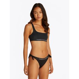 Tommy Hilfiger Swimwear Damen Balconette-Bikini-Top &raquo;TH BRALETTE (EXT SIZES)&laquo; mit Logoschriftzug schwarz XS (34), N-Gr
