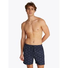 Tommy Hilfiger Swimwear Damen Badeshorts &raquo;MEDIUM DRAWSTRING PRINT&laquo; mit Muster blau S (48), N-Gr
