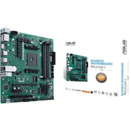 ASUS Mainboard &raquo;B550M-C/CSM&laquo; B550, Ryzen AM4, Micro-ATX, 2x M.2, PCIe 4.0, 1Gbit/s Ethernet