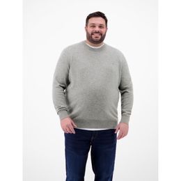 Lerros Herren Lerros Strickpullover &raquo;Strickpullover in Gro&szlig;en Gr&ouml;&szlig;en in Woll-Kaschmir-Mix&laquo; 6XL