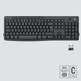 Logitech Tastatur &raquo;MK370 Combo for Business - GRAPHITE - DEU&laquo; () Kabellose grau