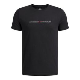 Under Armour Herren Funktionsshirt &raquo;UA B WM BLUR SS&laquo; f&uuml;r vielseitige Aktivit&auml;ten, sportlicher Stil, gerippter Kragen L