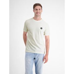 Lerros Herren Lerros T-Shirt &raquo;Herren T-Shirt in Waffel-Piqu&eacute;&laquo; wei&szlig; XL