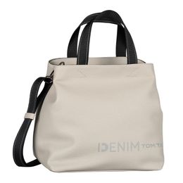 Tom Tailor Denim Damen Tom Tailor Denim Shopper &raquo;Marlow&laquo; griffig leichtes Lederimitat mit reflektierendem Logo und Zierlinien