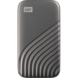 Western Digital WD externe SSD &raquo;My Passport SSD&laquo; 4 TB Anschluss USB 3.2 grau Speicherkapazit&auml;t: 4 TB