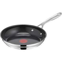 Tefal Bratpfanne &raquo;Jamie Oliver Smart Cook&laquo; Edelstahl Set, 2 tlg. Antihaftbeschichtete Keramikoberfl&auml;che, Thermo-Spot, Induktion