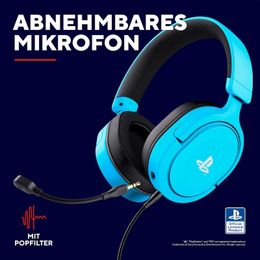 Trust Gaming-Headset &raquo;GXT 498B Forta&laquo; Mikrofon abnehmbar blau