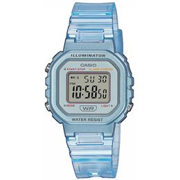 Casio Timeless Collection Damen CASIO TIMELESS COLLECTION Chronograph Quarzuhr, Armbanduhr, Digitaluhr, Geschenkidee, Geburtstag,Schulanfang blau