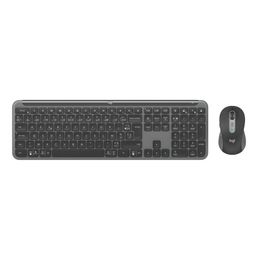 Logitech Tastatur &raquo;Signature Slim Combo MK950 for Business - GRAPHITE - DEU&laquo; () Kabellose grau