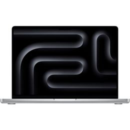 Apple Notebook &raquo;MacBook Pro 14'' M4 Pro&laquo; 35,97 cm / 14,2 &prime;&prime; M4 Pro M4 - 20-Core GPU 1.000 GB SSD silber 12MP Kamera, drei Mikrofonen in Studioqualit&auml;t und 