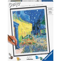 Ravensburger Malen nach Zahlen &raquo;CreArt, ART Collection, Caf&eacute; Terrace (Van Gogh)&laquo; Made in Europe bunt