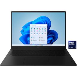 LG Notebook &raquo;Gram Pro 17" Ultralight Laptop, 32GB RAM, 2TB SSD, Windows 11 Home,&laquo; 43,18 cm / 17 &prime;&prime; Intel Core Ultra 7 ARC 2.000 GB SSD schwarz 43,18 