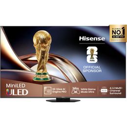 HISENSE QLED Mini LED-Fernseher &raquo;65U8Q&laquo; 164 cm/65 &prime;&prime; Smart-TV 4K UHD MiniLED Smart TV QLED-Farbe mit Pantone - Mehr als eine Milliarde Schattierungen von 
