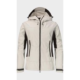 Sch&ouml;ffel Sch&ouml;ffel Damen Outdoorjacke &raquo;Softshell Jk Style Blaueis WMS&laquo; mit Kapuze beige 38