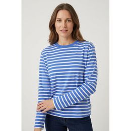 Marc O'Polo Marc O'polo Denim Damen Marc O'Polo DENIM Longsleeve regular fit, aus Heavy Slub Jersey, Rundhals M