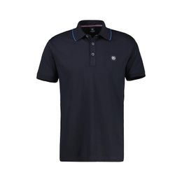 Lerros Herren Lerros Poloshirt &raquo;Poloshirt in &Uuml;bergr&ouml;&szlig;en, bequem und sportiv&laquo; blau 3XL