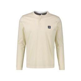 Lerros Herren Lerros Sweatshirt &raquo;Serafino-Langarmshirt f&uuml;r Herren&laquo; wei&szlig; 4XL