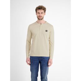 Lerros Herren Lerros Sweatshirt &raquo;Serafino-Langarmshirt f&uuml;r Herren&laquo; wei&szlig; M