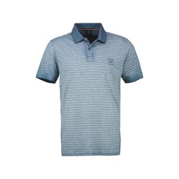 Lerros Herren Lerros Poloshirt &raquo;Gestreiftes Poloshirt in Gro&szlig;en Gr&ouml;&szlig;en&laquo; blau 6XL