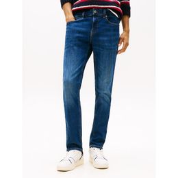 Tommy Jeans Herren &raquo;Scanton Slim&laquo; mit mittlerer Leibh&ouml;he, 5-Pocket-Design blau 33, L&auml;nge 32