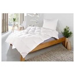 H&auml;ussling Daunenbettdecke HAEUSSLING "Swiss Royal, Bettdecken f&uuml;r Sommer und Winter, Ganzjahresdecke, Decke", wei&szlig;, B:155cm L:220cm, F&uuml;llung: 90% Daunen, 10% Federn, Bettdecken, Bettdecke 135x200 cm, 155x220 cm & weitere Gr&ouml;&szlig;en, Made in Germany