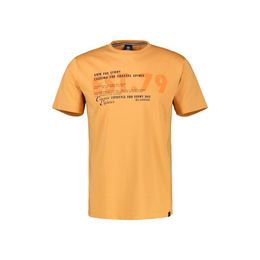 Lerros Herren Lerros T-Shirt &raquo;T-Shirt mit Brustprint, Grosse Gr&ouml;ssen&laquo; 4XL