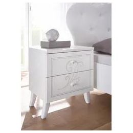 Nachtkommode Home Affaire "Tivoli", wei&szlig;, B:51cm H:56cm T:39cm, Sideboards