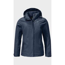 Sch&ouml;ffel Sch&ouml;ffel Damen Outdoorjacke &raquo;Jacket Gmund L&laquo; mit Kapuze blau 36