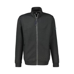 Lerros Herren Lerros Sweatjacke &raquo;Sweatjacke in den Gr&ouml;ssen 3XL bis 6XL&laquo; schwarz 3XL