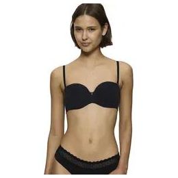 Balconette-BH Triumph "Body Make-Up Essentials", Damen, Gr. 90, Cup B, schwarz, Microtouch, Obermaterial: 48% Polyamid, 32% Polyester, 11% Elasthan, 9% sonstige Fasern, Basic, BHs Balconette-BH, Stretch-Spitze, Multiway-Tr&auml;ger abnehmbar, weich, feminin