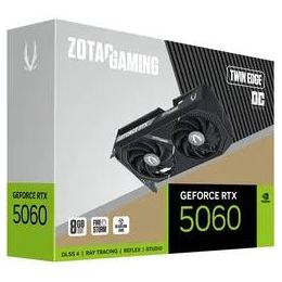 Zotac Grafikkarte "GAMING GeForce RTX 5060 Twin Edge OC", ohne farbbezeichnung, Grafikkarten