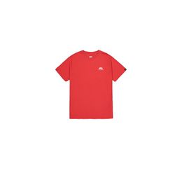 Alpha Industries Damen T-Shirt &raquo;Backprint T-Shirt&laquo; rot M