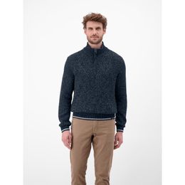 Lerros Herren Lerros Strickpullover &raquo;Strickpullover mit Zopfmuster und Troyerkragen&laquo; L