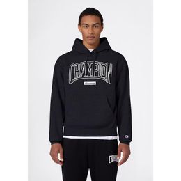 Champion Herren Kapuzensweatshirt &raquo;COLLEGE Relax Fit Fleece Hoodie&laquo;, mit Kordelverschluss, sportlicher Stil, Rundhalsausschnitt S