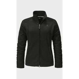 Sch&ouml;ffel Sch&ouml;ffel Damen Fleecejacke &raquo;Fleece Jacket Leona3&laquo; ohne Kapuze schwarz 46