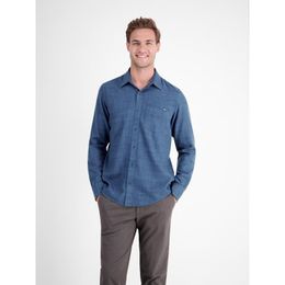Lerros Herren Lerros Langarmhemd &raquo;Herrenhemd, Fancy-Twill&laquo; S, Normal- und Kurzgr&ouml;&szlig;en