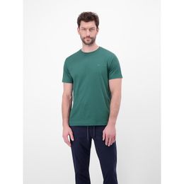 Lerros Herren Lerros Rundhalsshirt &raquo;Rundhals T-Shirt aus Baumwolle&laquo; 100% Baumwolle, einfarbig, angenehmer Tragekomfort 3XL