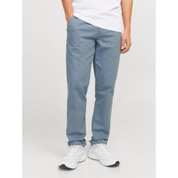 Jack & Jones Jack & Jones Herren Chinos &raquo;JPSTMARCO JJFURY ANA&laquo; Baumwollmischung, slim fit blau 32, L&auml;nge 30