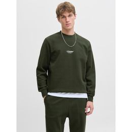 Jack & Jones Jack & Jones Herren Sweatshirt &raquo;JJESOHO SWEAT CREW NECK NOOS&laquo;, Baumwollmischung, relaxed fit M