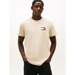 Tommy Jeans Herren T-Shirt &raquo;TJM SLIM FIT ESSENTIAL FLAG&laquo; Mit Rundhalsausschnitt S