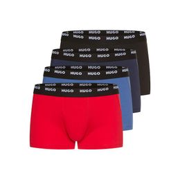 Hugo Underwear Herren HUGO Underwear Trunk &raquo;FIVE PACK&laquo; Packung, 5er-Pack, 5 Stk. mit HUGO Schriftzug bunt XXL, 5 Stk.