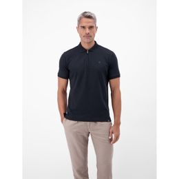 Lerros Herren Lerros Poloshirt &raquo;Poloshirt mit Rei&szlig;verschlusskragen in Strukturqualit&auml;t&laquo; L