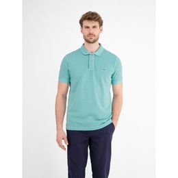 Lerros Herren Lerros Poloshirt &raquo;Herren Poloshirt in gewaschener Optik&laquo; blau S