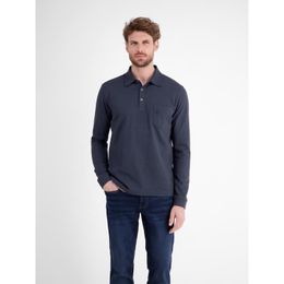 Lerros Herren Lerros Langarm-Poloshirt &raquo;Herren-Langarmpolo in Waffeloptik&laquo; XL