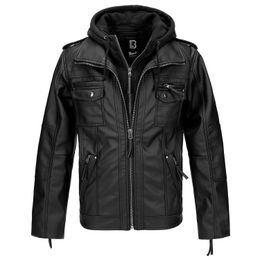 Brandit Black Rock Jacket schwarz, Gr&ouml;&szlig;e S