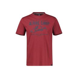 Lerros Herren Lerros T-Shirt &raquo;T-Shirt mit Outdoorprint in Gro&szlig;en Gr&ouml;&szlig;en&laquo; 6XL