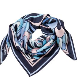 H&ouml;gl H&ouml;gl Tuch 'KARREE FOREVER BLUES' Damen Gr&ouml;&szlig;e one size navy / hellblau / rosa