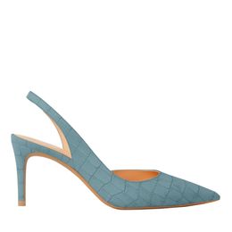 Michael Kors Hohe Schuhe - Alina Flex Sling Pump - Gr. 38 (EU) - in Blau - f&uuml;r Damen