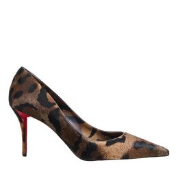Christian Louboutin Hohe Schuhe - Miss Z Pumps - Gr. 37 (EU) - in Leopardfarben - f&uuml;r Damen
